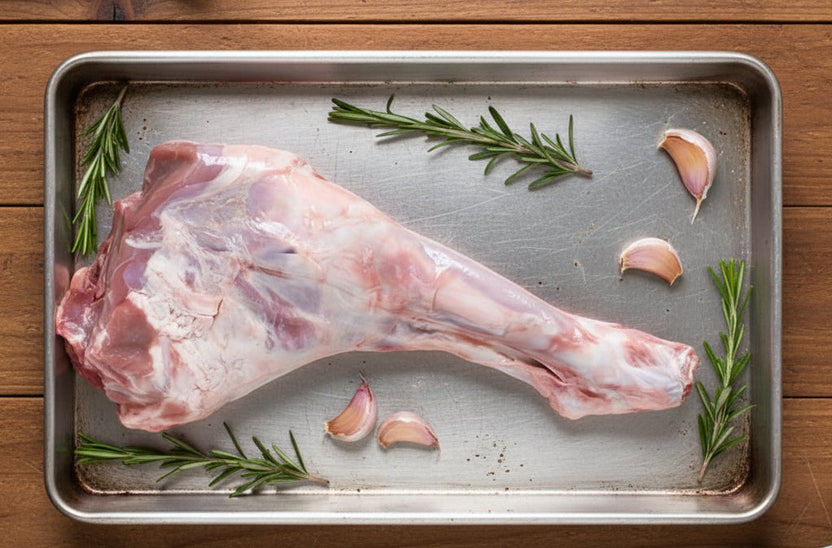 Milk-Fed Lamb, Leg (Frozen) 1 kg